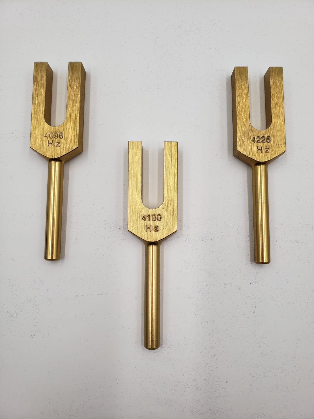 Gold Color Angel Crystal Tuning Forks - Gateway to Angelic Kingdom with ...